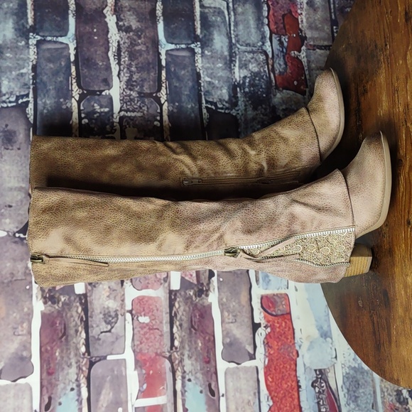 Not Rated | Shoes | Not Rated Sassy Girl Faux Leather Tall Boots | Poshmark